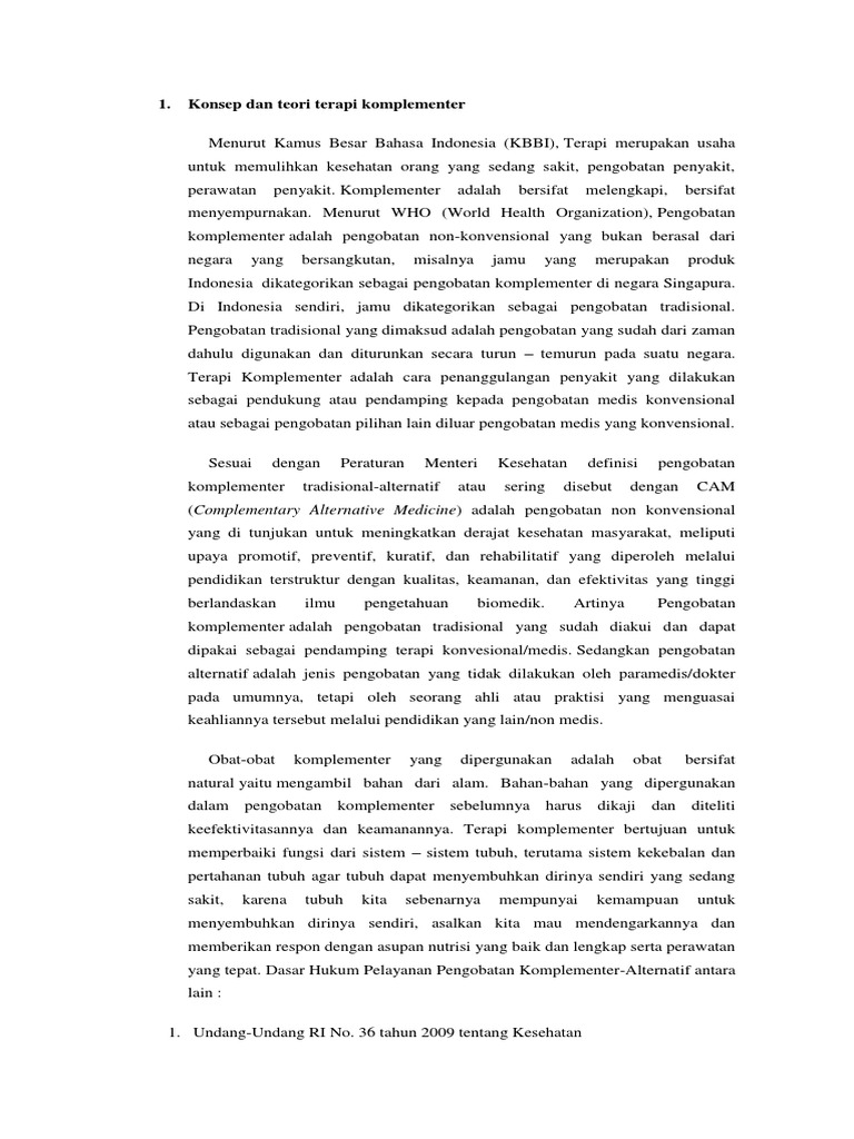 Modul Komplementer | PDF