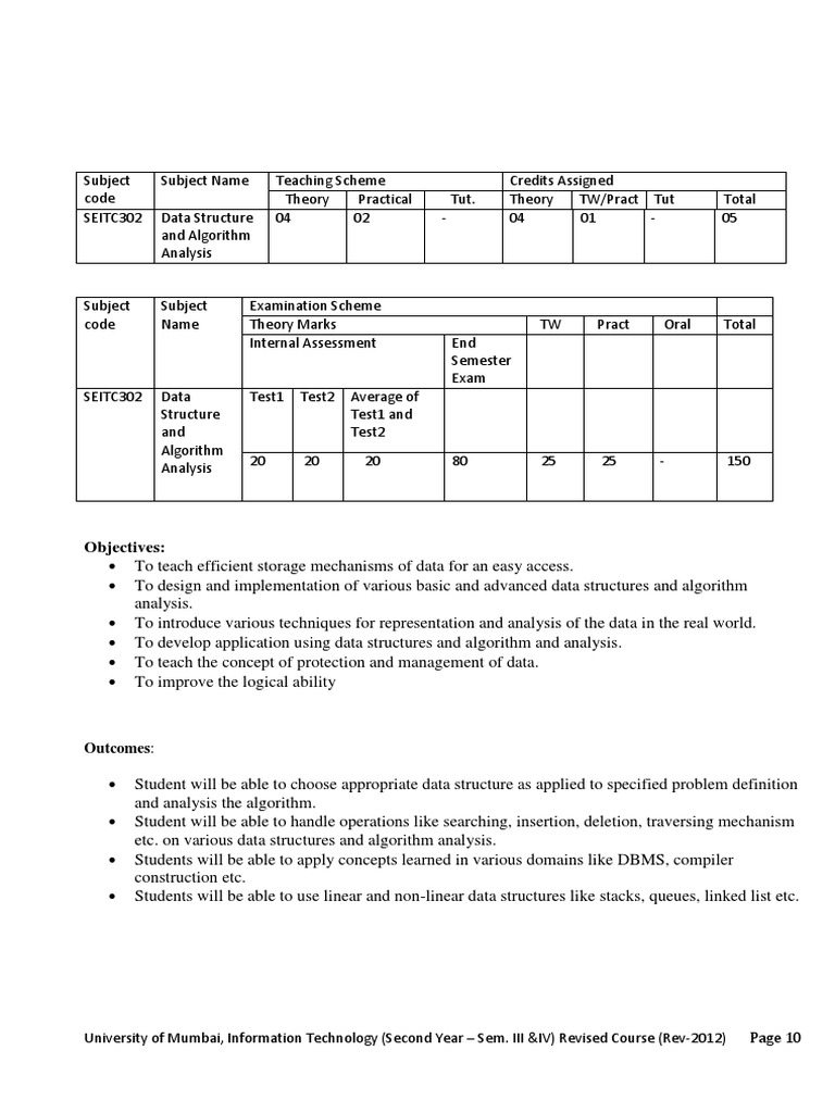 Data Structure & Algorithm Analysis | PDF | Algorithms | Algorithms And ...