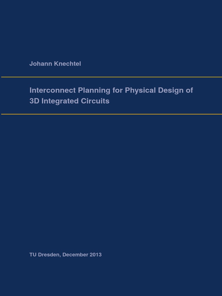 3DIC | PDF | Integrated Circuit | Computer Engineering