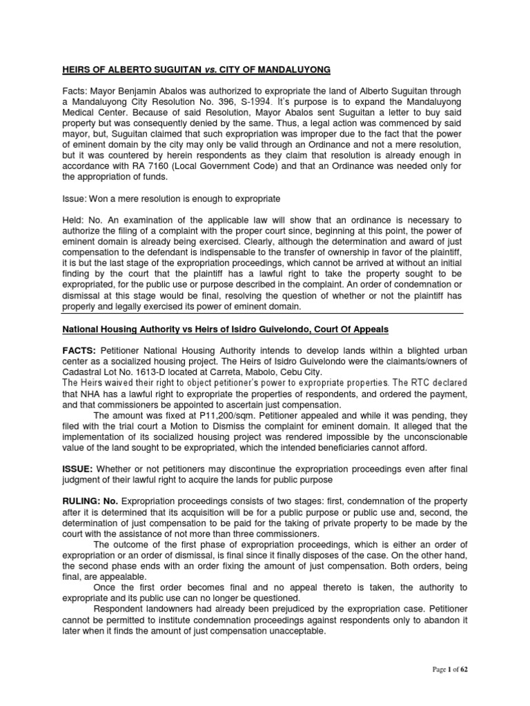 Section 9 Article 3 (Printable Version) | PDF | Eminent Domain | Lawsuit