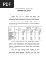 Perhitungan Matriks Ife Dan Efe | PDF