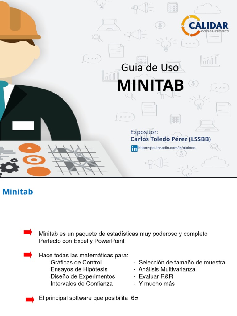 Comparativa Minitab y Excel en Análisis | PDF | Hoja de cálculo ...