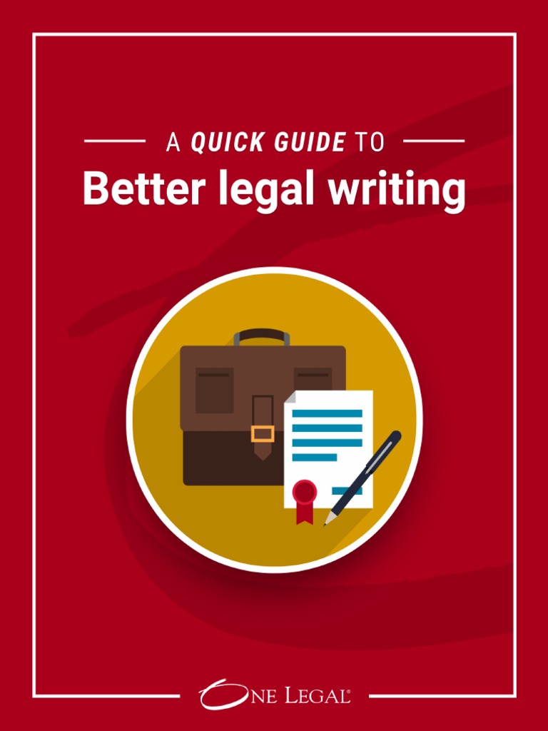 Quick Guide To Better Legal Writing | PDF | Typefaces | Typography
