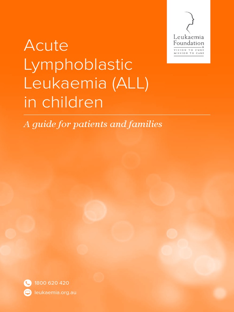 2010 ALL Booklet1 | PDF | Leukemia | White Blood Cell