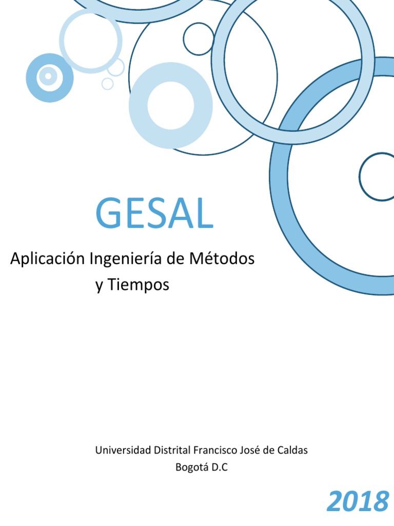 Estudio De Metodos Y Tiempos Pdf Ingeniería Producción Y Fabricación