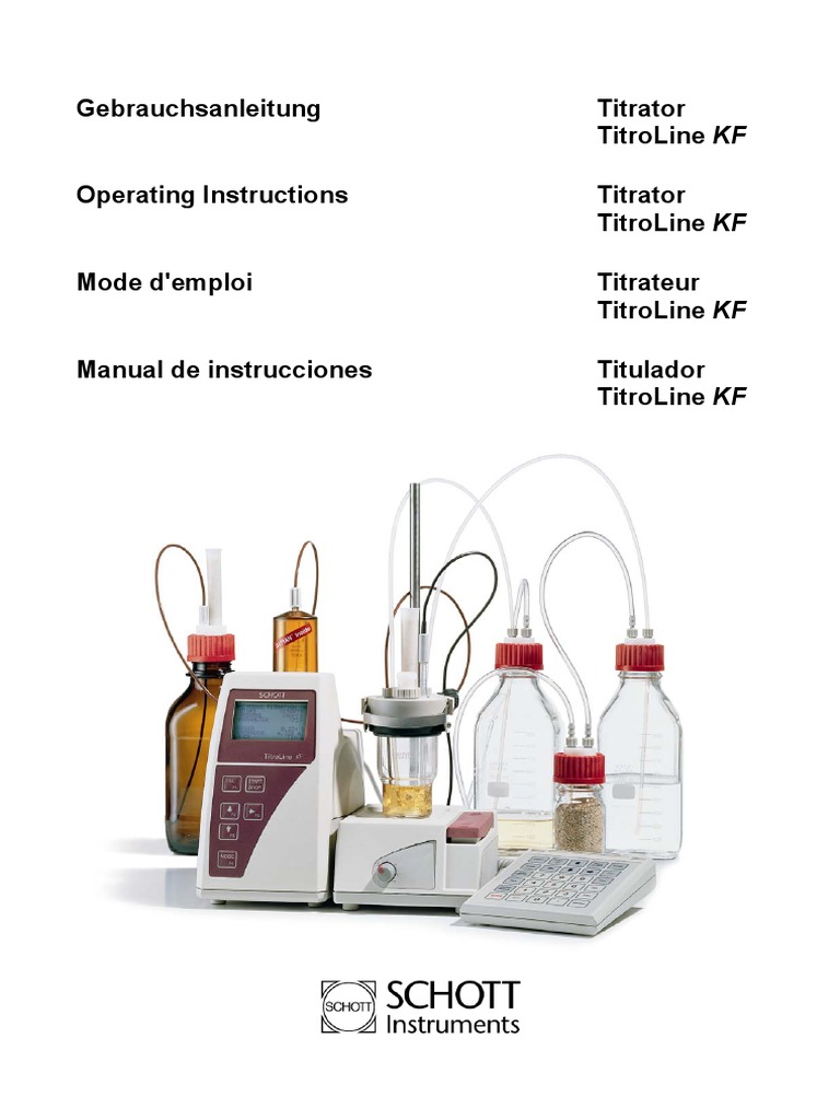 Schott Instruments TitroLine | PDF
