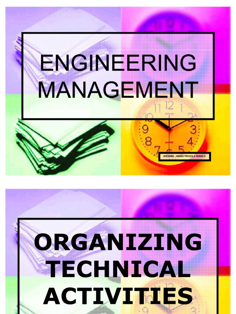 Engineering Management | PDF