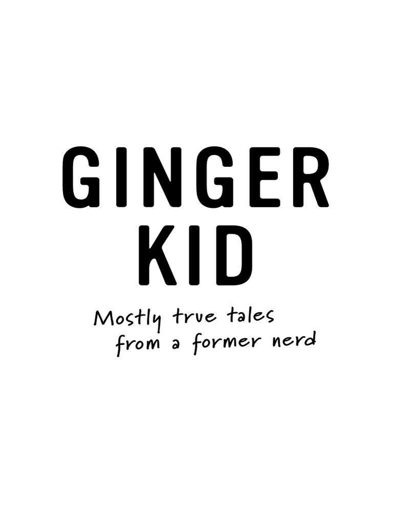 GINGER KID - Chapter Excerpt | PDF