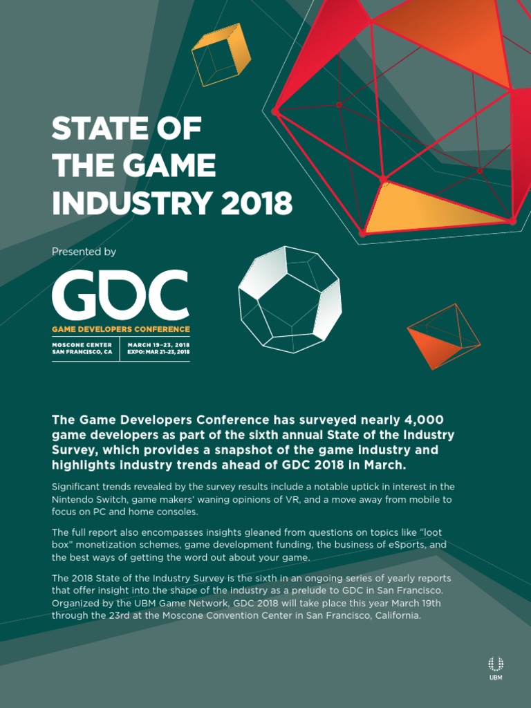 GDC 2018 | Download Free PDF | Virtual Reality | Htc Vive