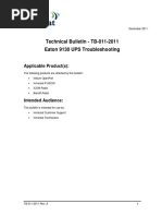 Error Code Description - UPS EATON | PDF | Power Inverter | Capacitor