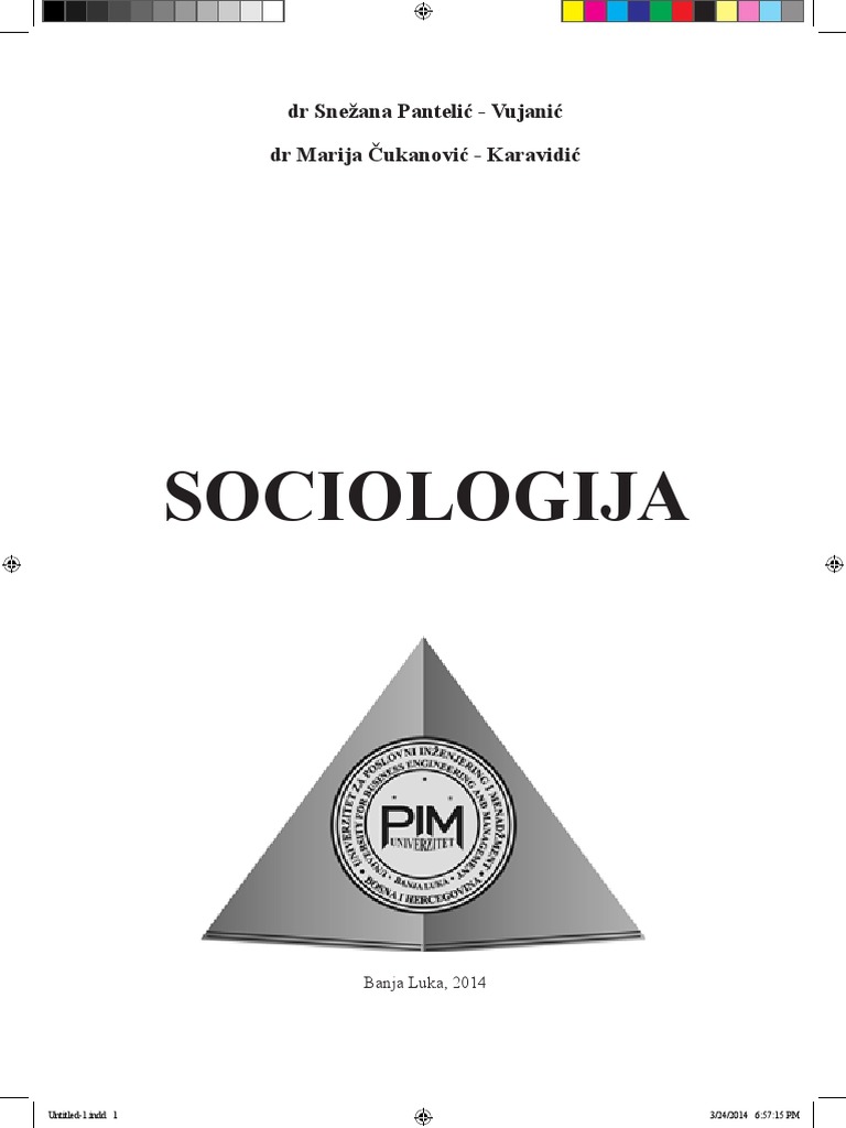 Sociologija 2018 | PDF