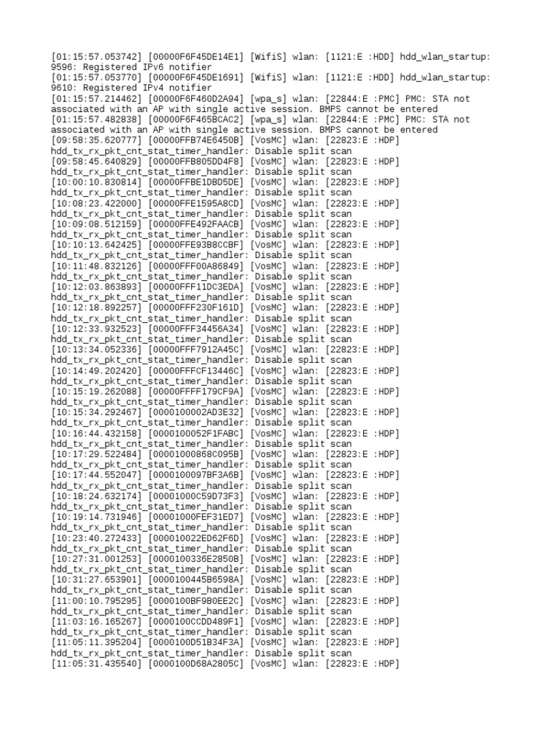 Host Driver Logs Current | Download Free PDF | Network Architecture | Computer Network