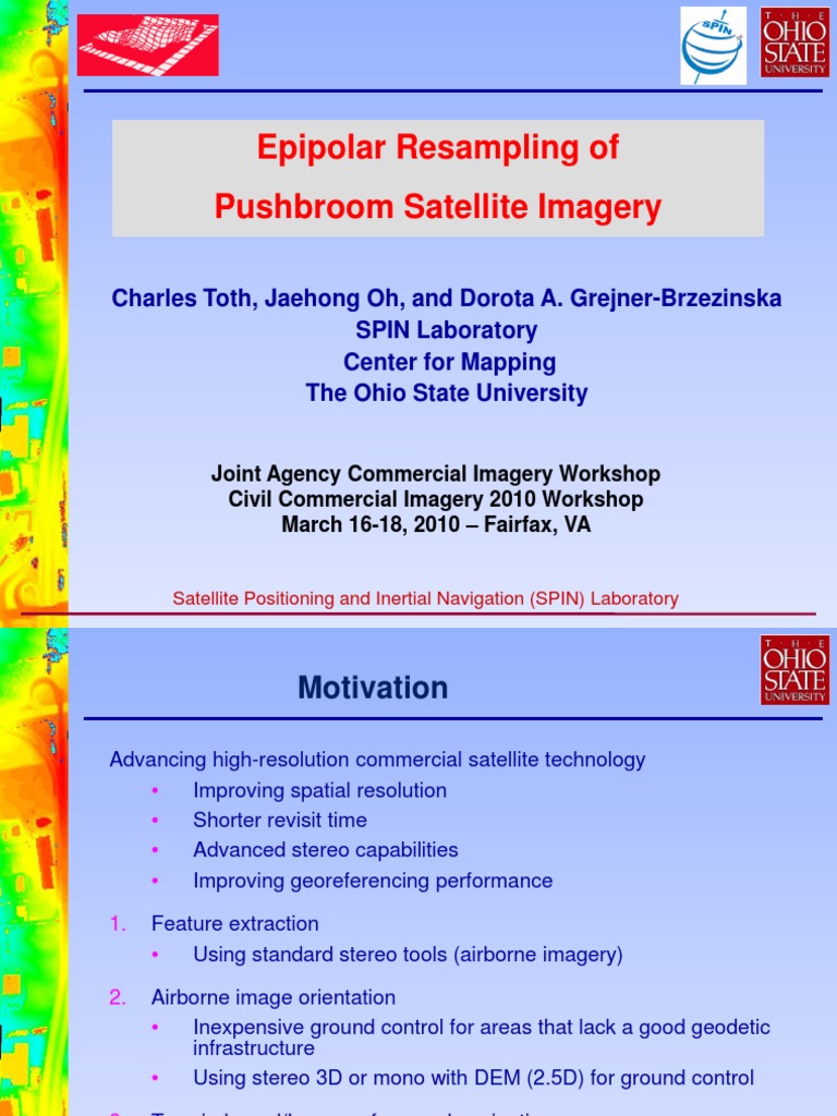Toth Charles JACIE 2010 | PDF | Line (Geometry) | Pixel