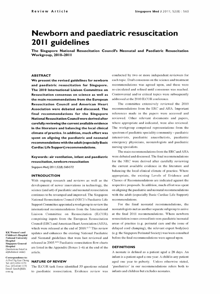 Newborn: Guidelines | PDF | Cardiopulmonary Resuscitation | Cardiac Arrest