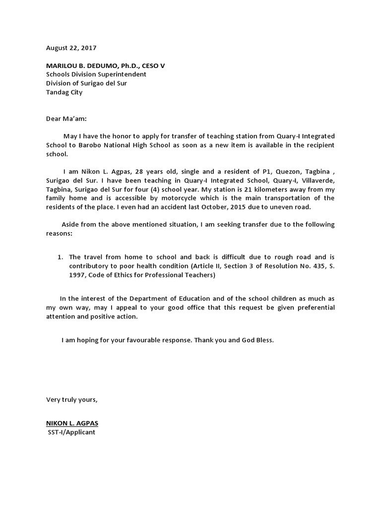Letter of Intent | PDF | Government | Social Institutions