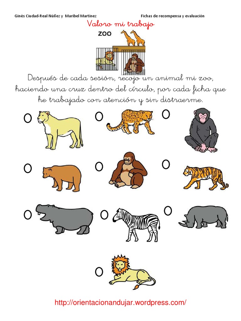 Fichas de Recompensa 1 PDF | PDF