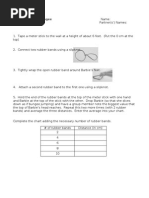 LAB Barbie Bungee Jumping | PDF | Regression Analysis | Scientific Method