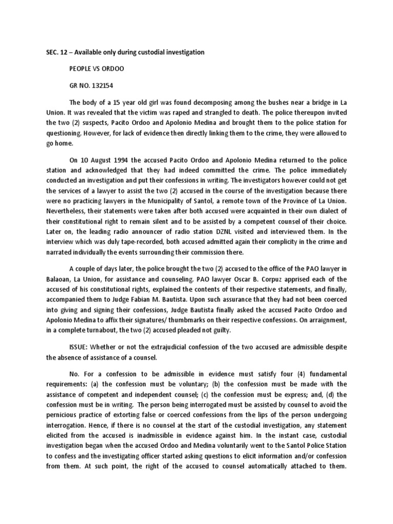 OK - Consti 2 Continuation | PDF | Bail | Arraignment