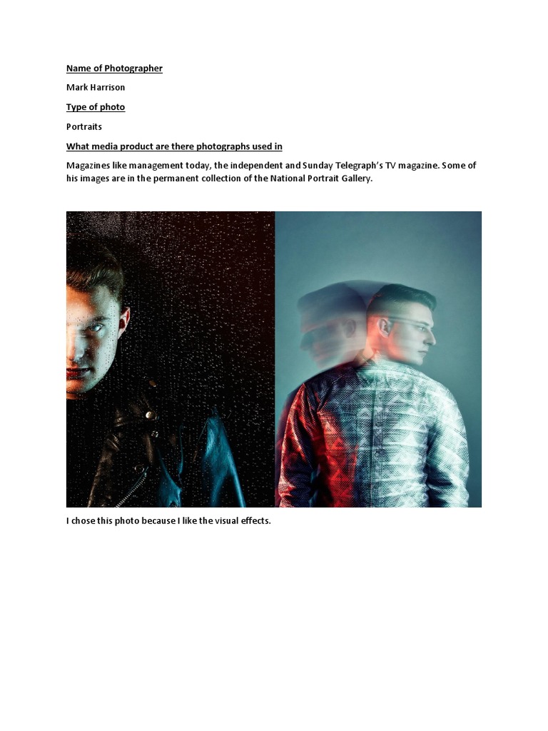 Mark Harrison Photography | PDF
