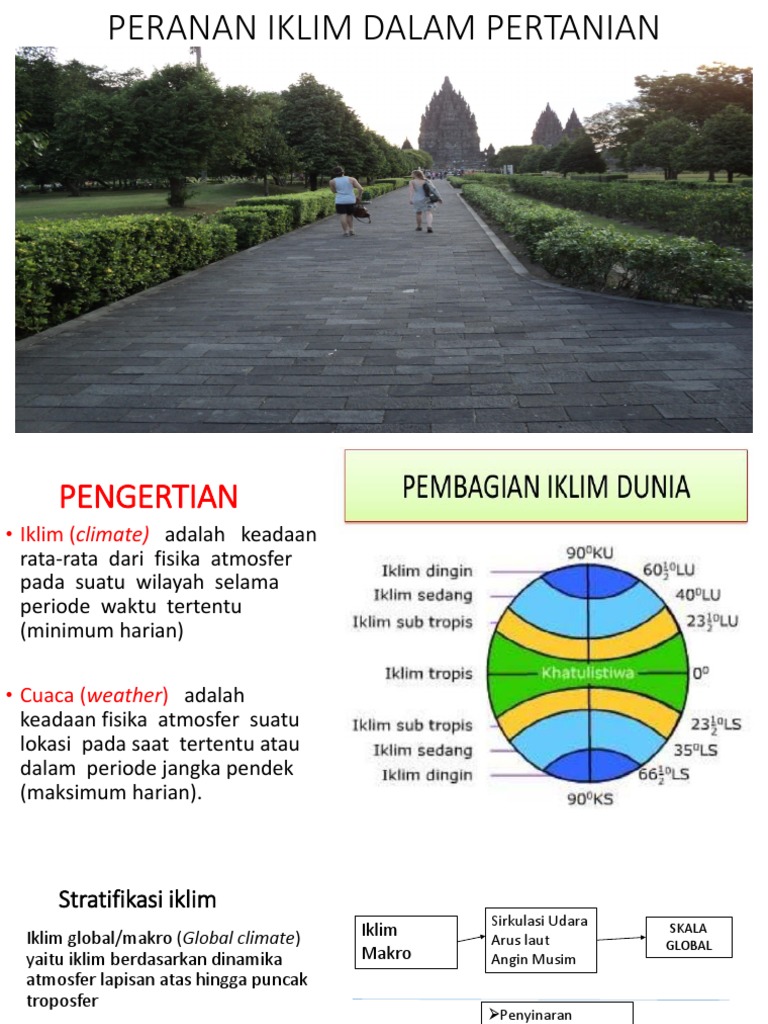 Peranan Iklim Dalam Pertanian | PDF