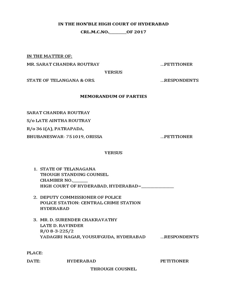 Quashing Petition | PDF | English Trust Law | Bail Quashing Petition | PDF | English Trust Law | Bail