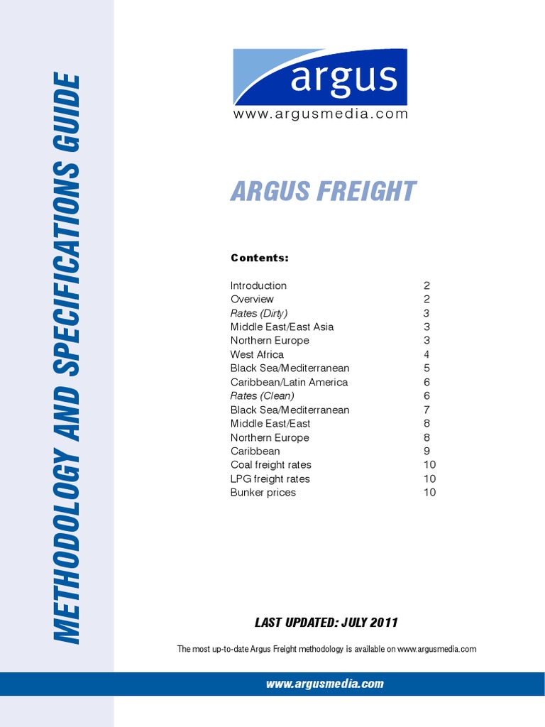 Argus Freight | PDF | Baltic Sea | Oil Tanker