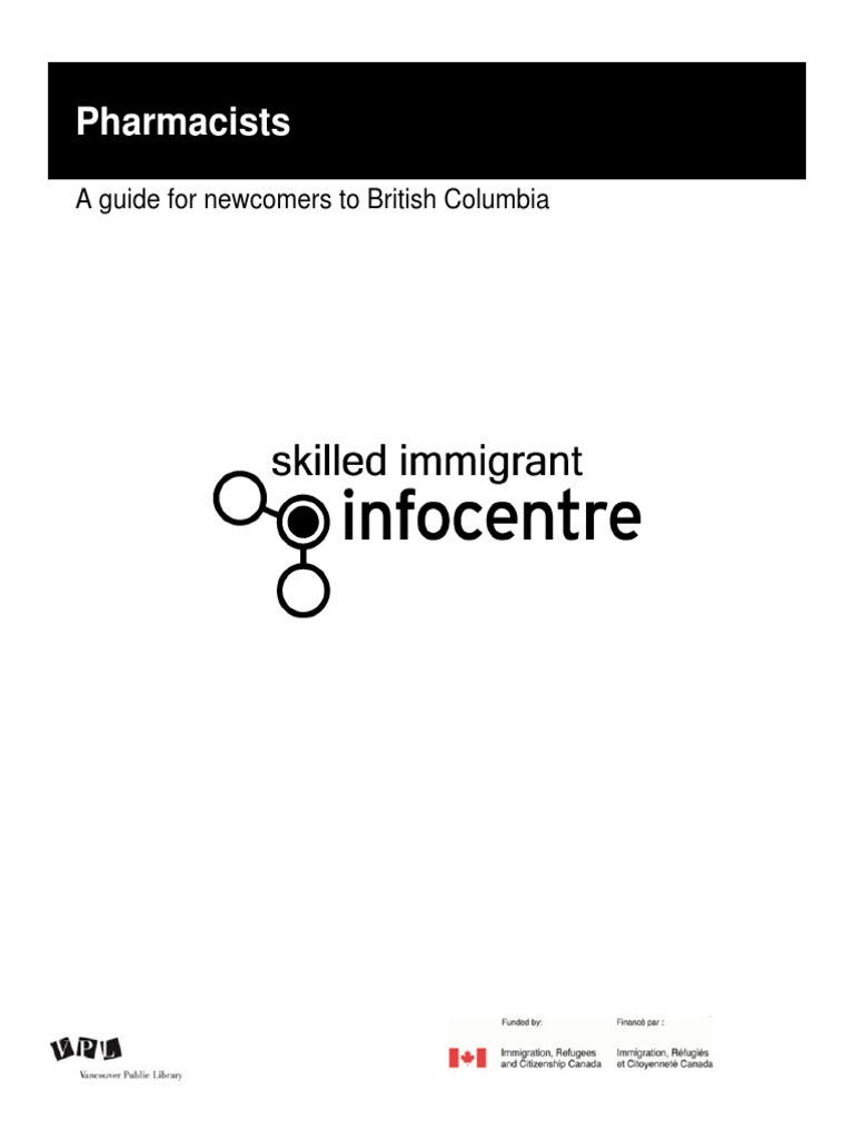 Pharmacists: A Guide For Newcomers To British Columbia | PDF | Pharmacy ...