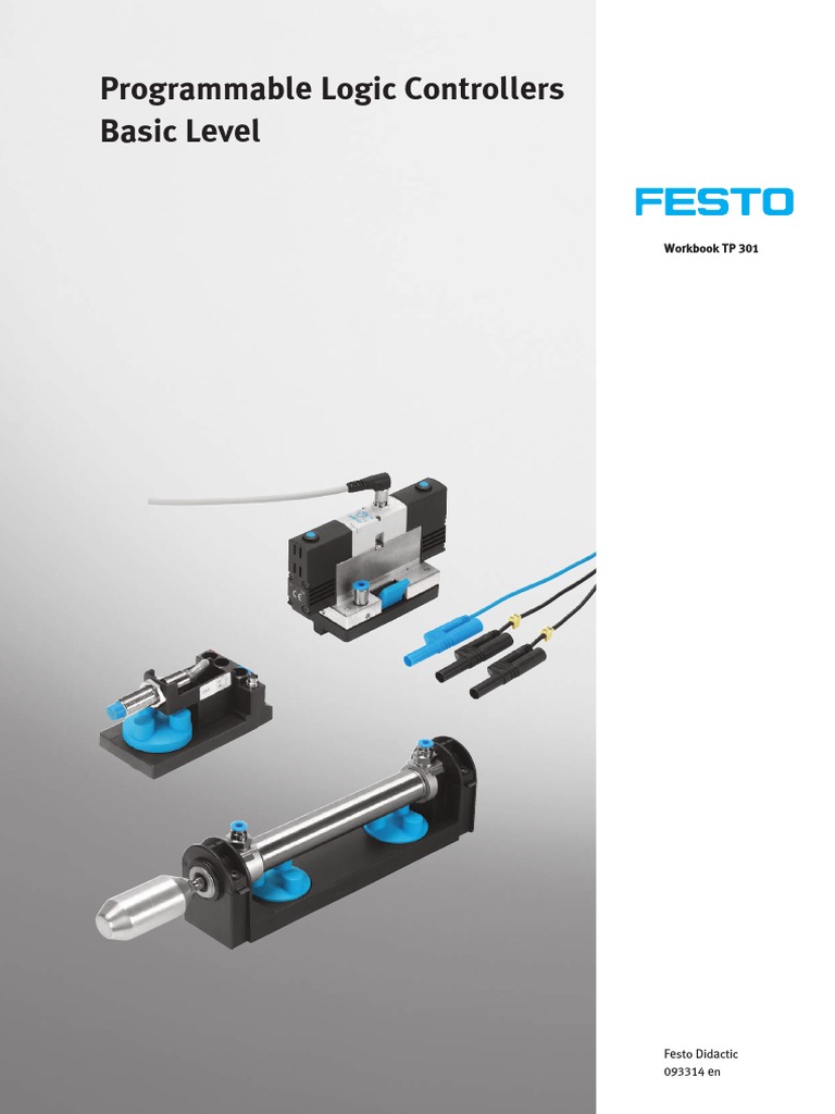 PLC Basics Festo | PDF | Programmable Logic Controller | Control System
