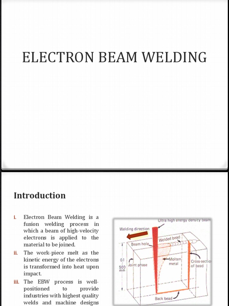Ebw LBW | PDF | Laser | Welding