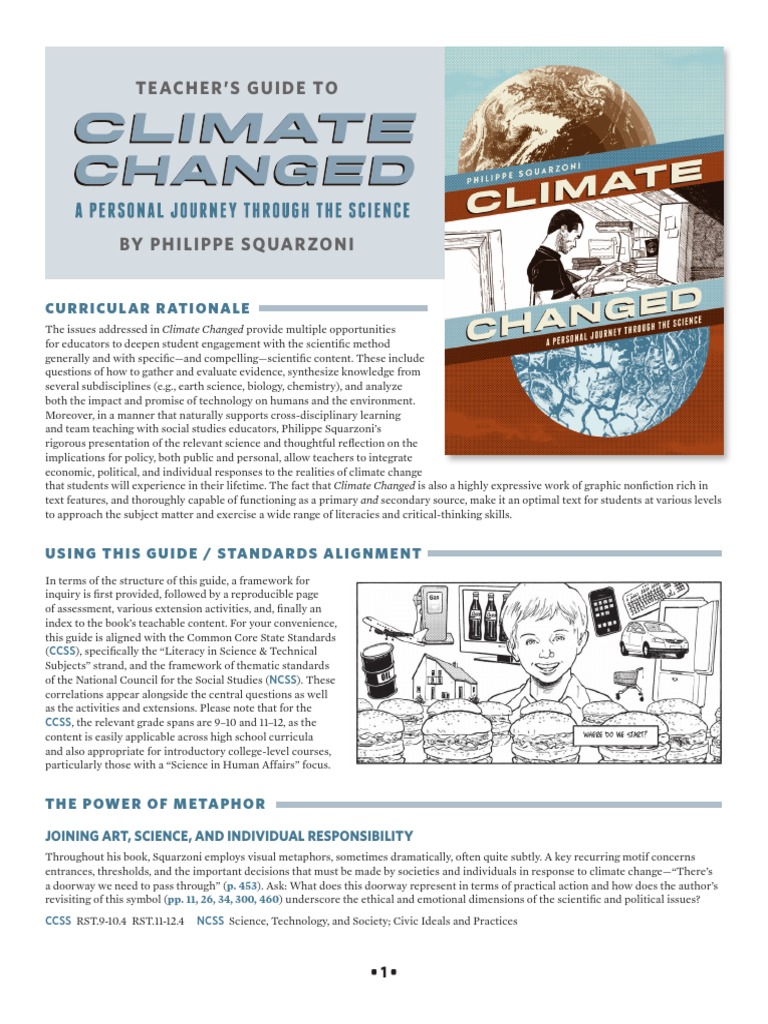 Climate Changed Teaching Guide | PDF | Global Warming | Greenhouse Gas