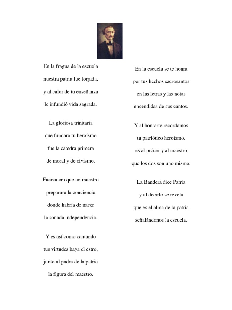 Himno a Juan Pablo Duarte: Letra y Significado | PDF | Poesía