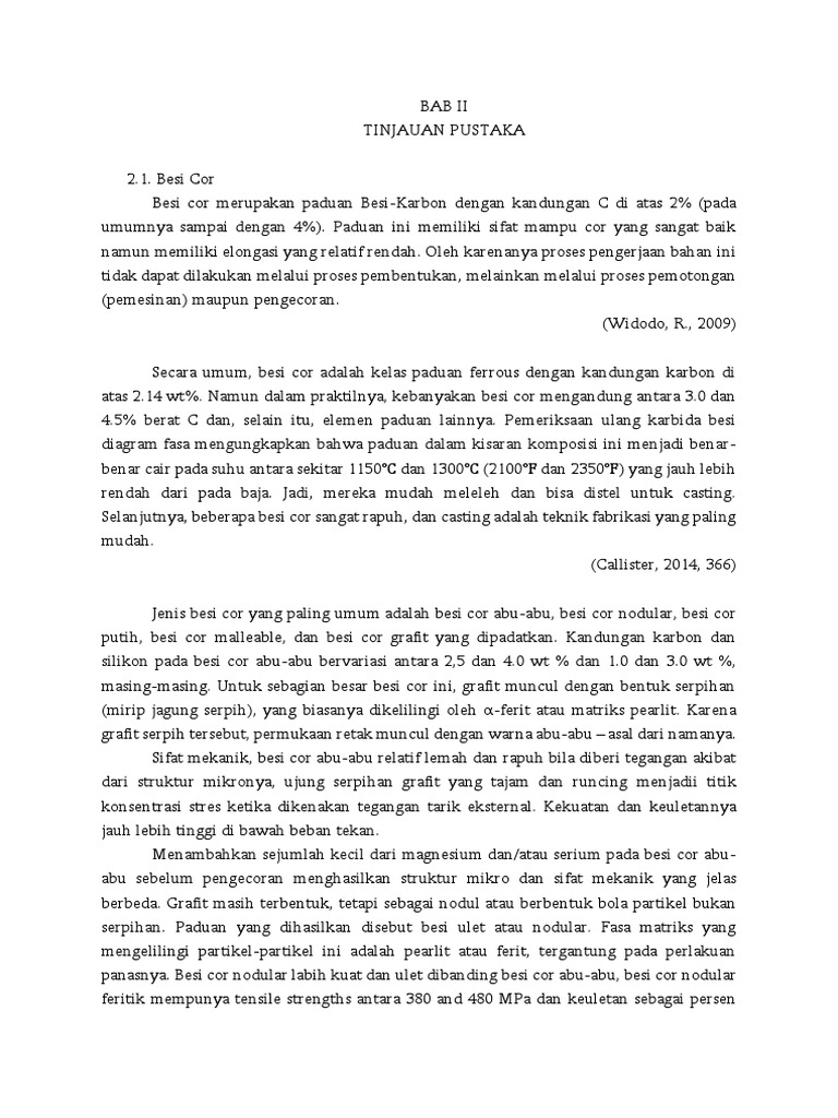 Besi Cor Malleable | PDF