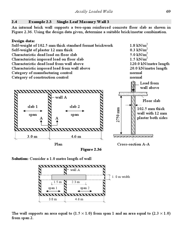 Load Cases Example | PDF | Structural Load | Wall