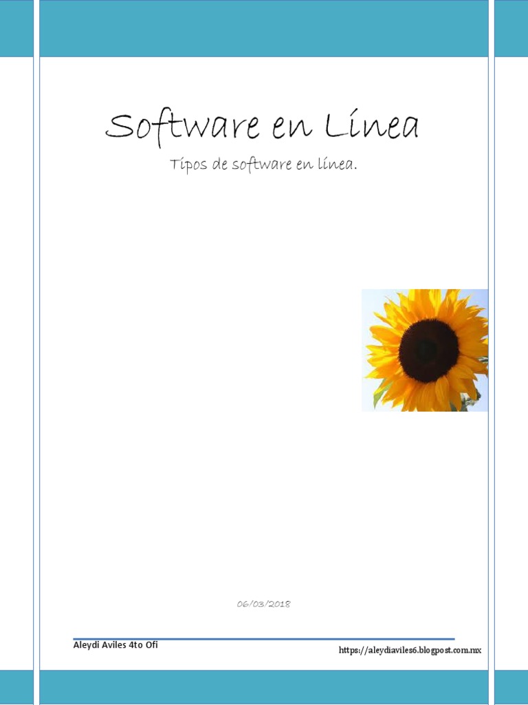 10 Ejemplos de Software en Linea | PDF | Internet | Tecnología digital