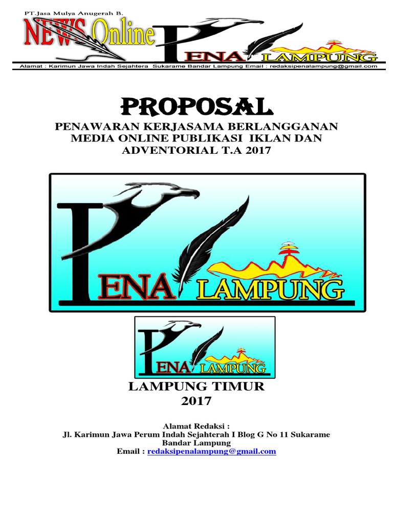 Proposal Berlangganan Media Cetak | PDF