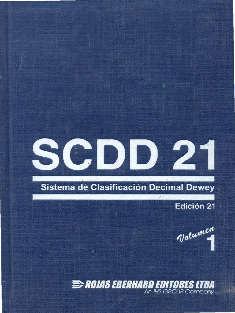 SCDD 21 Vol. 1 Libro | PDF | Catalogación | Traducciones