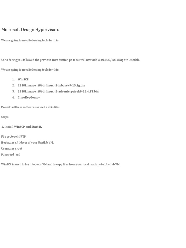 Microsoft Design Hypervisors | PDF