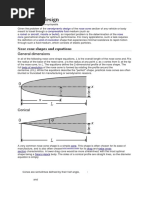 Nose Cone Design and Shapes Overview | PDF