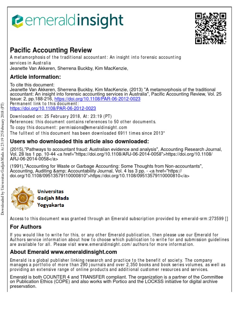 Jurnal Metopen 1 | PDF | Expert Witness | Accounting