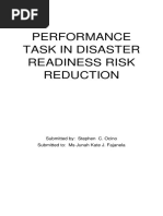 DRRR Culminating Performance Task Part A | PDF | Disaster Risk ...