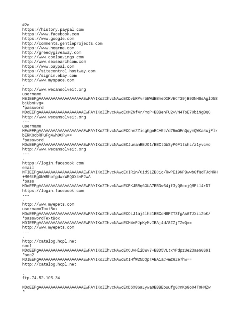 Userpass 1 | PDF | User (Computing) | Login