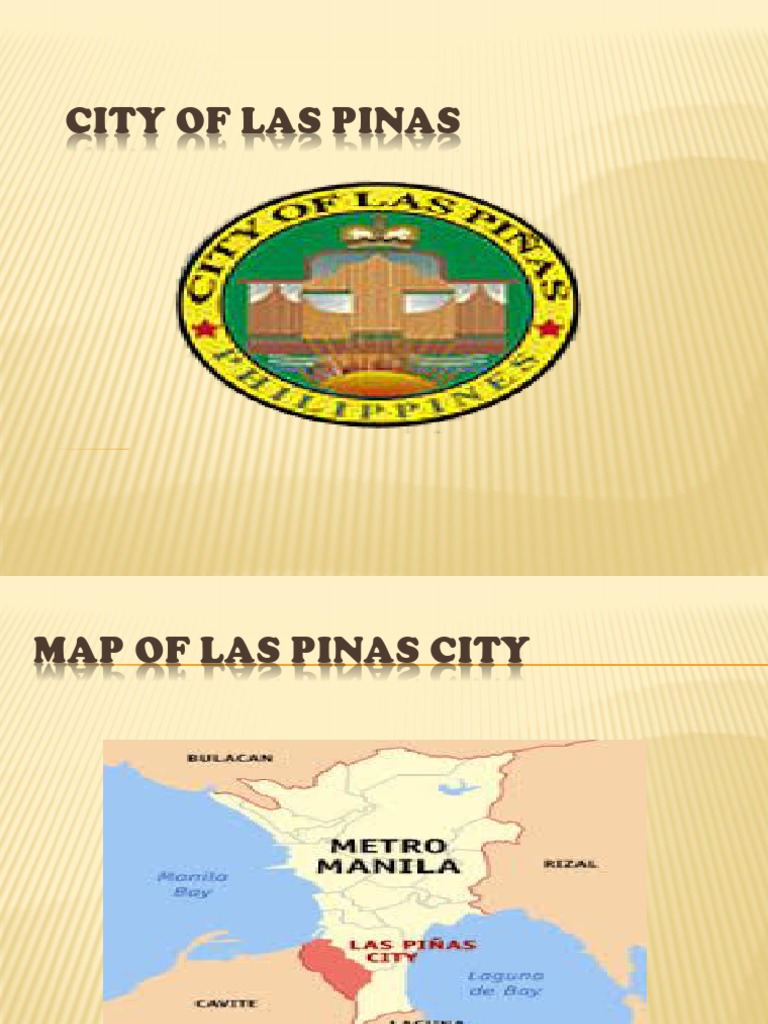 City of Las Pinas | PDF | Metro Manila | Philippines
