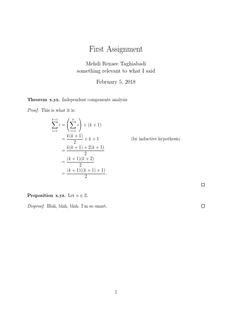 An Analysis of Independent Components and a Disproven Proposition | PDF