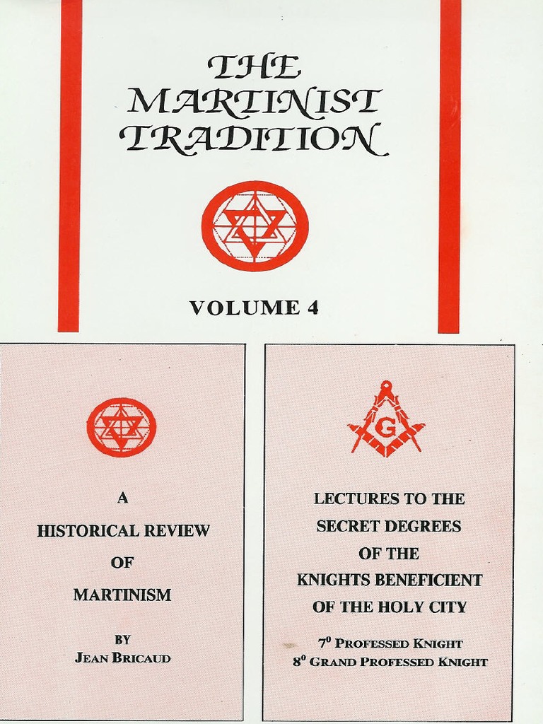 Martinist Tradition-Vol 4