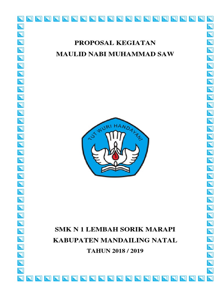 Proposal Kegiatan Maulid Nabi 2018 | PDF
