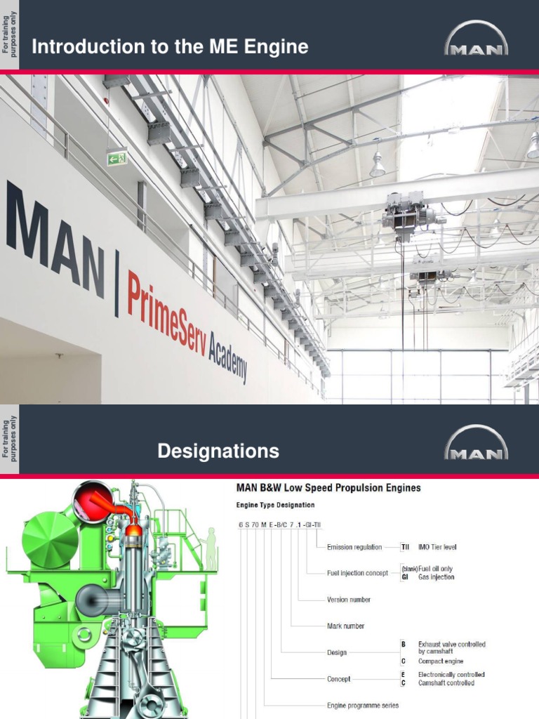 2 - Introduction to the ME Engine(June2012v2 | Diesel Engine | Turbocharger