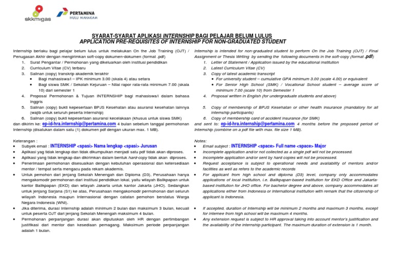 Internship at PHM | PDF | Educational Stages | Vocational Education