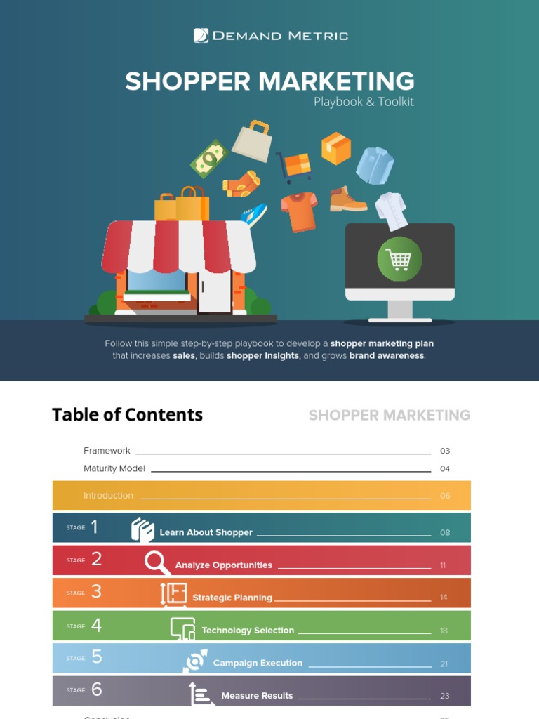 Shopper Marketing Playbook | PDF | Marketing | Strategic Management