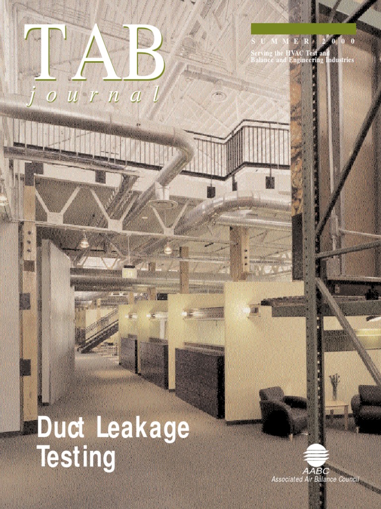 Duct Leakage Testing | PDF | Duct (Flow) | Horsepower