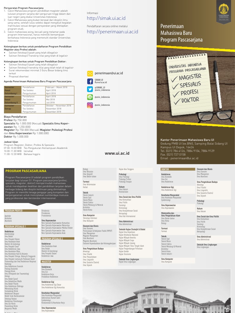 Brosur Pasca 2018 PDF | PDF